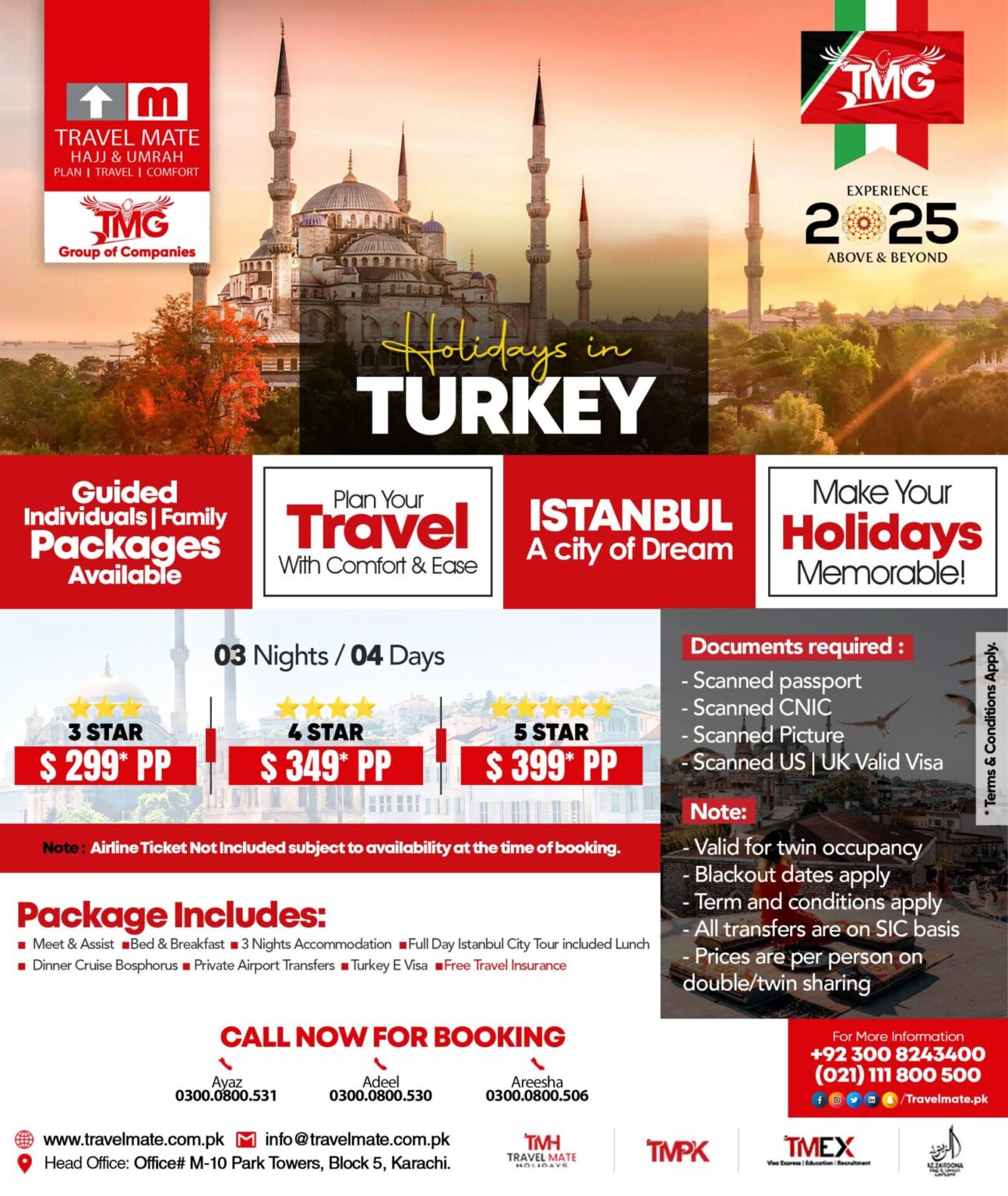 TRAVEL MATE - Travel & Tour Packages From Karachi, Visa Service, Cruise ...